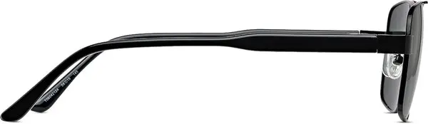 Zenni Aviator Full Rim Frame Sunglasses - Black