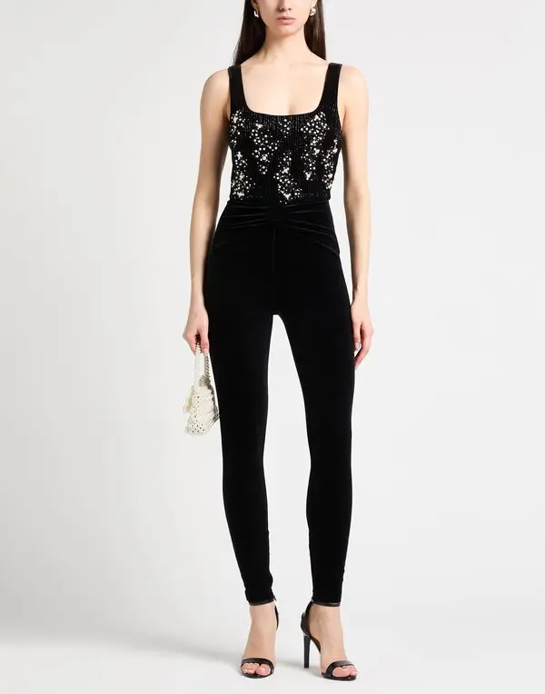 Elisabetta Franchi Jumpsuit With Sequins And Beads