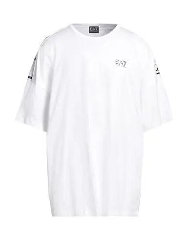 EA7 T-shirt Military Size Cotton - White