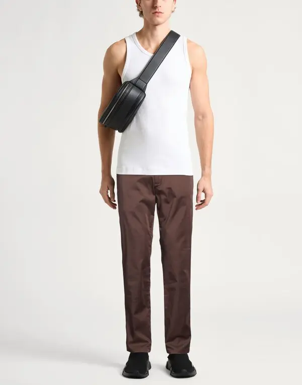 Armani Exchange Tapered Slim Fit Trousers - Brown