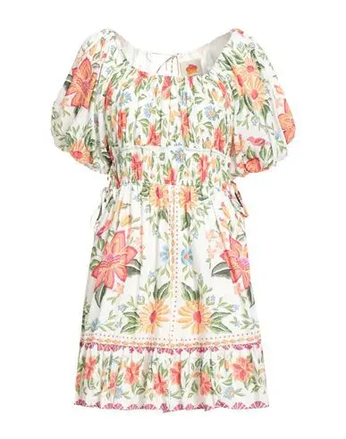 Farm Rio Floral-print Mini Dress - Sage Green