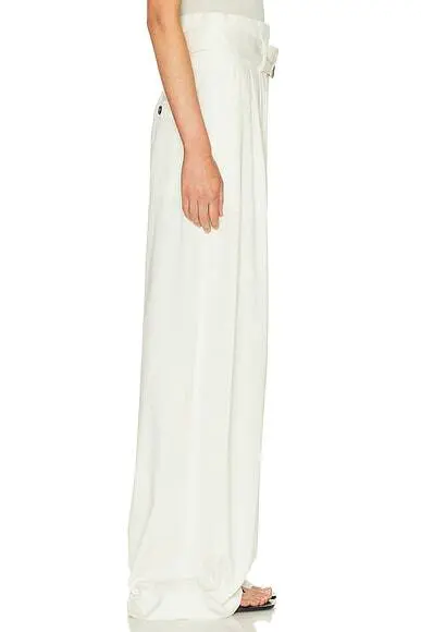 Adam Lippes Jericho Pant - Ivory