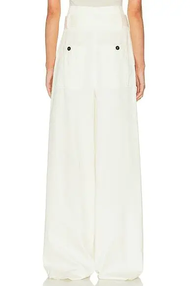 Adam Lippes Jericho Pant - Ivory
