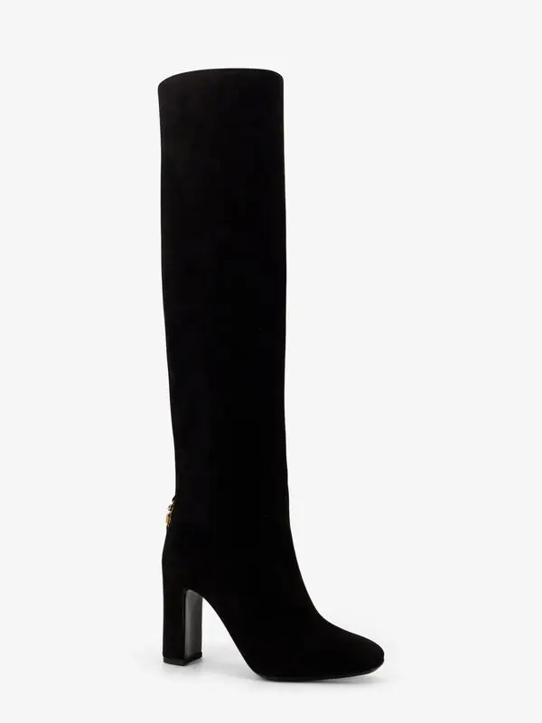 Dolce & Gabbana Suede Knee High Boots