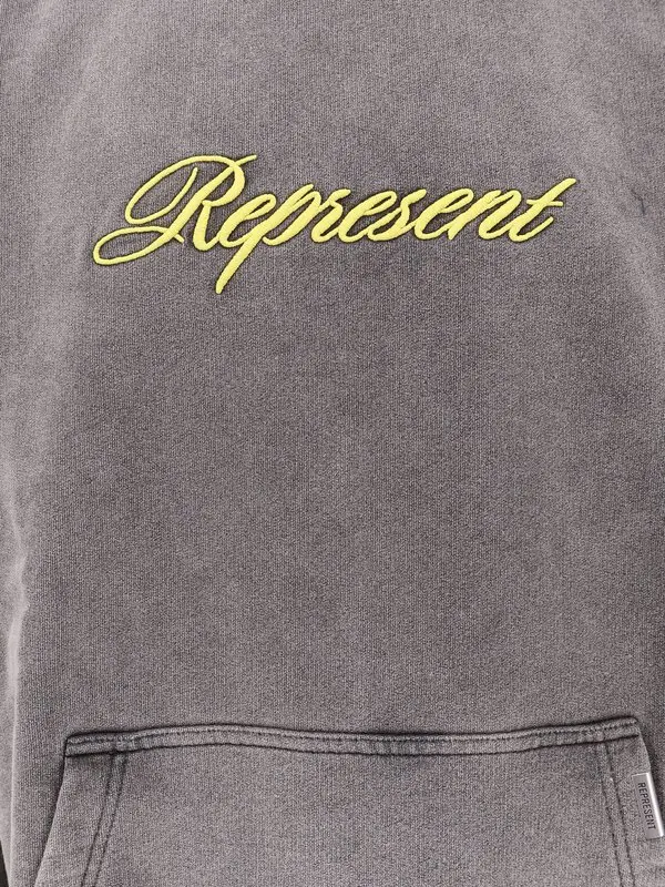 REPRESENT Hooded Cotton Sweatshirt