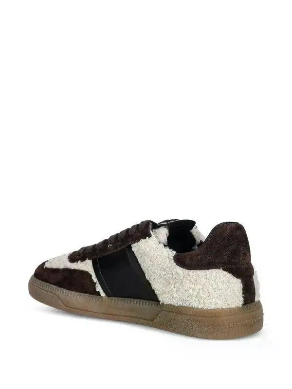 KENNEL&SCHMENGER Suede-panel Shearling Sneakers
