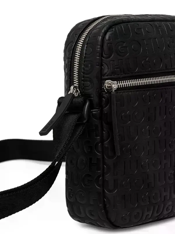 Hugo Debossed Logo Messenger Bag