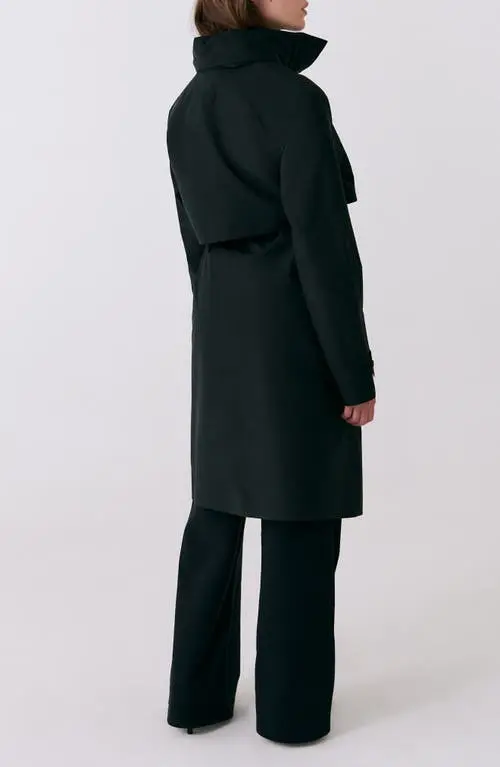 LOLE Alizé Rain Trench Coat - Black