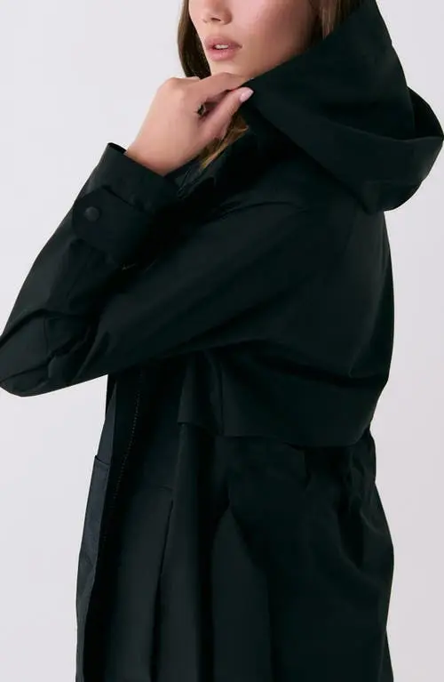 LOLE Alizé Rain Trench Coat - Black