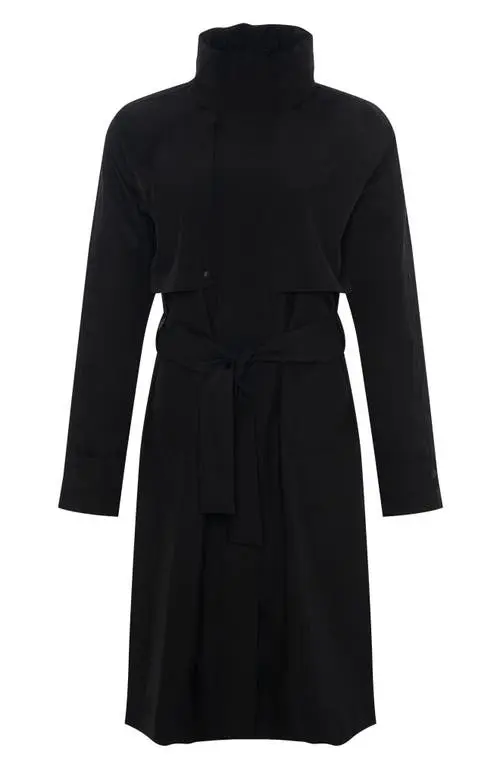 LOLE Alizé Rain Trench Coat - Black