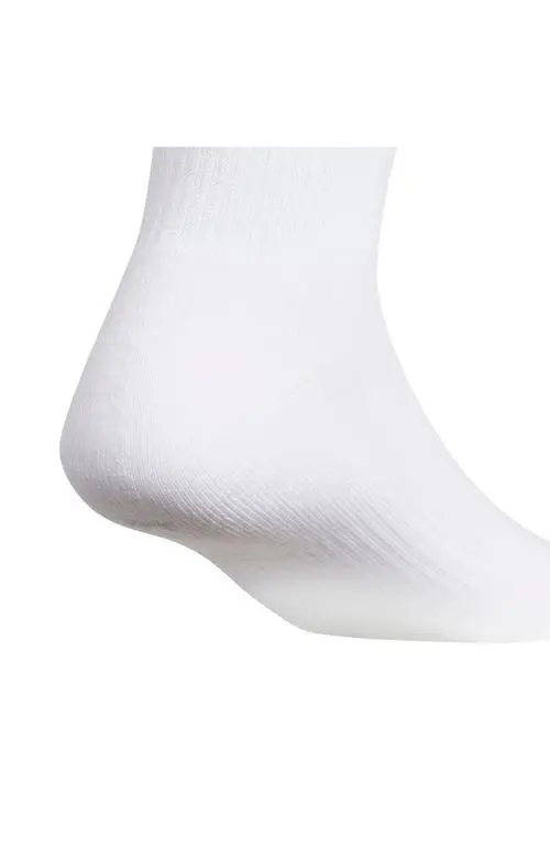 Adidas Assorted Performance High Quarter Crew Socks Pack Of 3