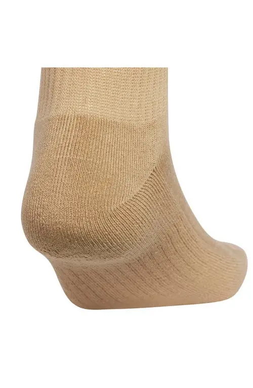 Adidas Trefoil Performance Crew Socks 3-pack - Brown/heather Grey/ash Blue