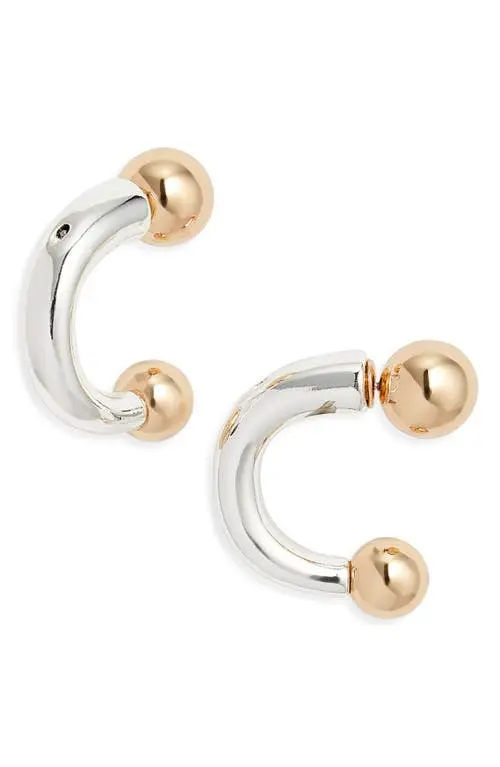 OPEN EDIT Barbell Ear Jackets - Silverold