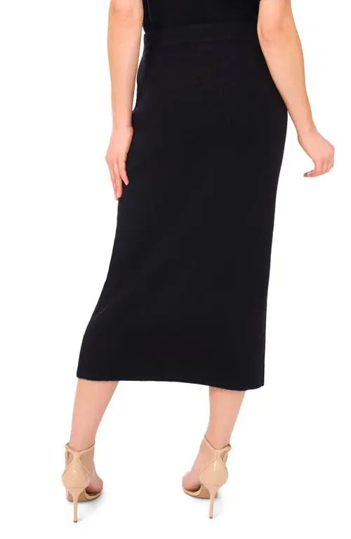 CECE DUPRAZ Ribbed Midi Sweater Skirt