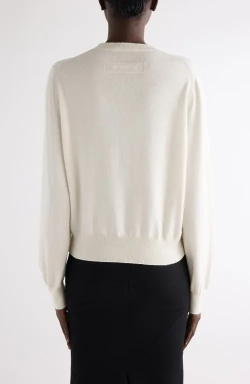 Givenchy Silk Crewneck Sweater