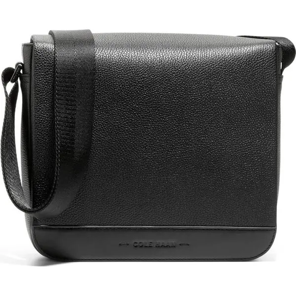 Cole Haan Small Triboro Leather Messenger Bag