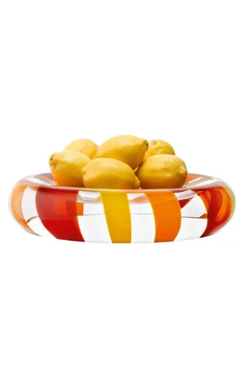 LSA Folk Platter - Orange/red