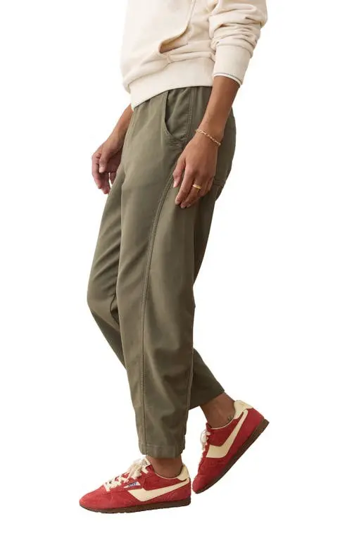 Marine Layer Jessie Barrel Leg Twill Pants
