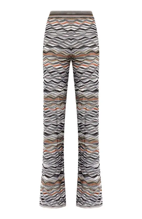 Missoni Wave Patterned Long Pants