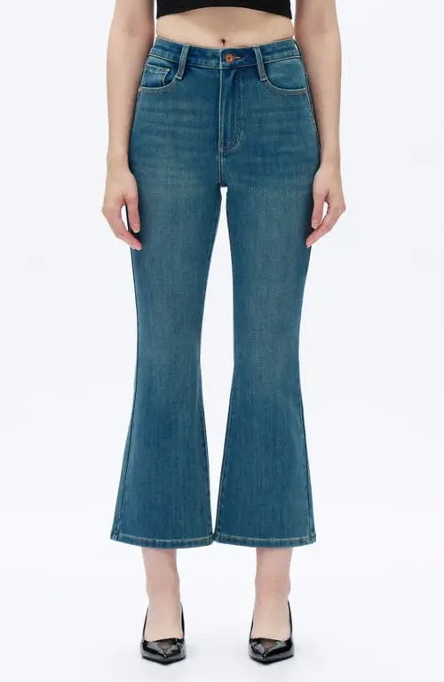 BAYEAS High-waist Ankle Flare Jeans