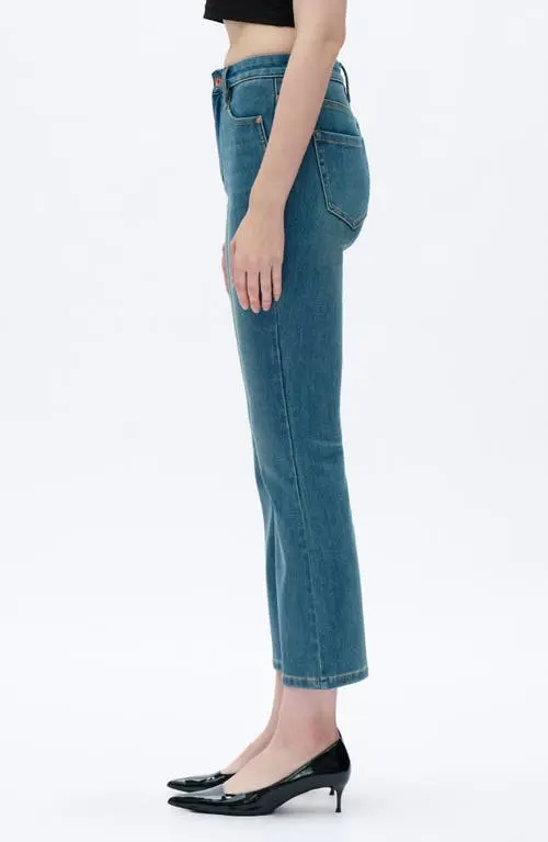 BAYEAS High-waist Ankle Flare Jeans
