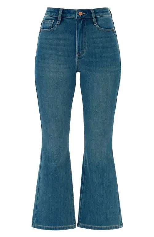 BAYEAS High-waist Ankle Flare Jeans