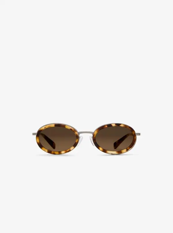 Michael Kors Camden Oval Sunglasses - Brown