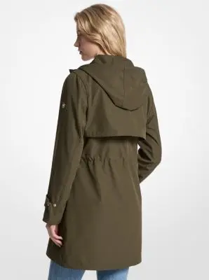 Michael Kors Water-resistant Anorak - Green