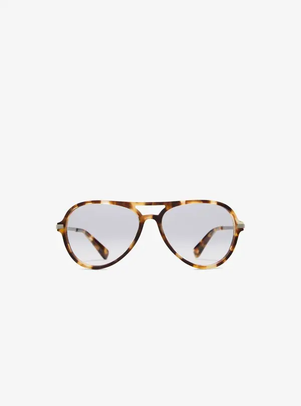 Michael Kors Felice Aviator Glasses - Brown