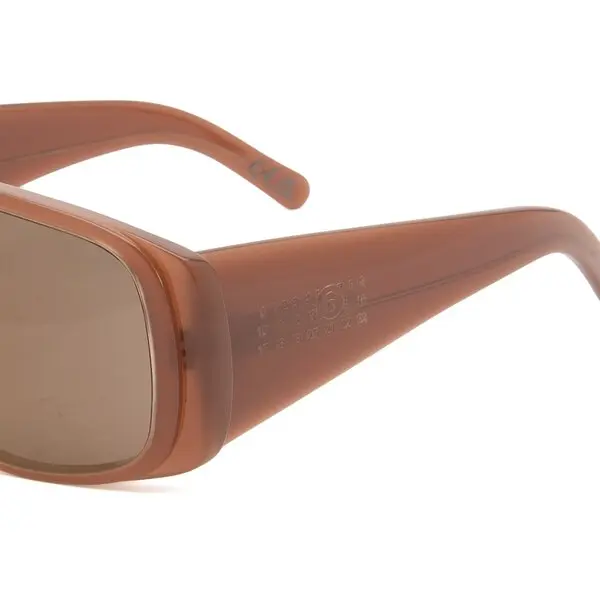 RETROSUPERFUTURE X Mm6 Mask Sunglasses - Brown