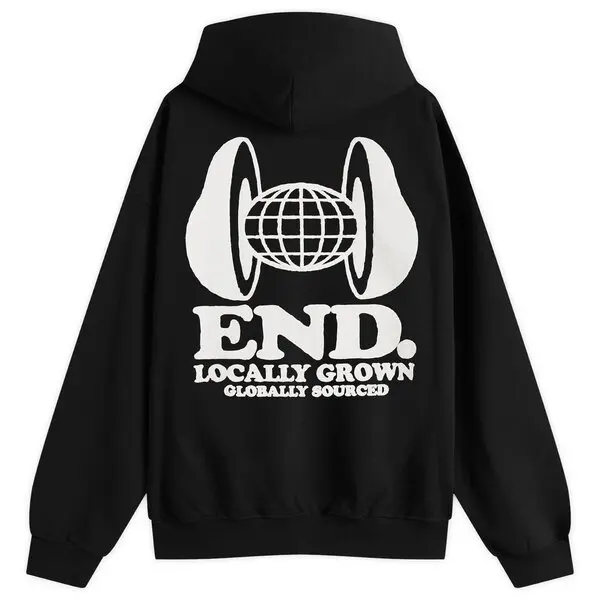 END. Locally Grown Hoodie - Black