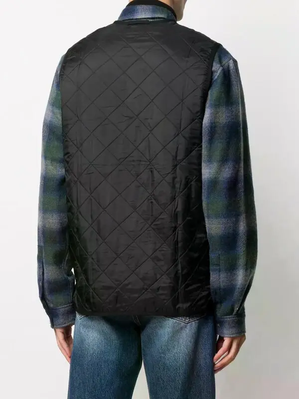 Barbour Quilted Zip-up Gilet - Black