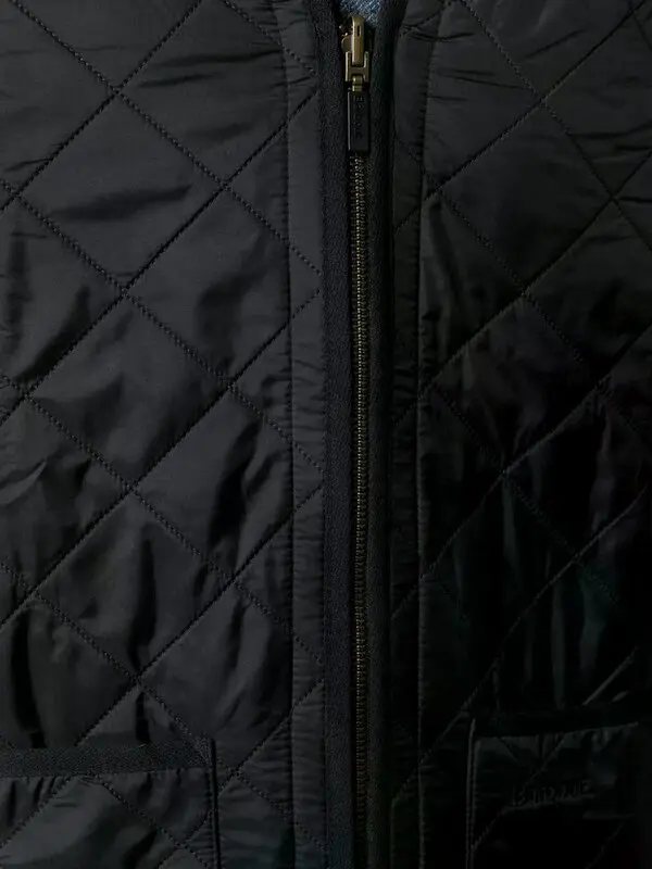 Barbour Quilted Zip-up Gilet - Black