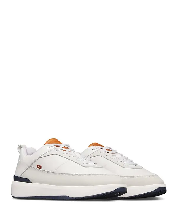 Wolf & Shepherd Baller One Sport Lace Up Sneakers - White Multi