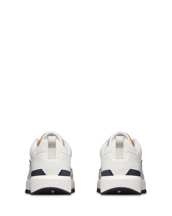 Wolf & Shepherd Baller One Sport Lace Up Sneakers - White Multi