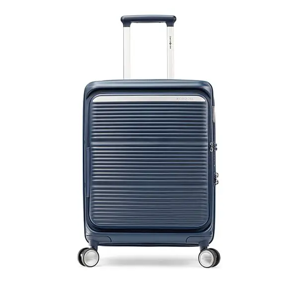 SAMSONITE Paralux Global Expandable Spinner Carry On Suitcase - Midnight Navy