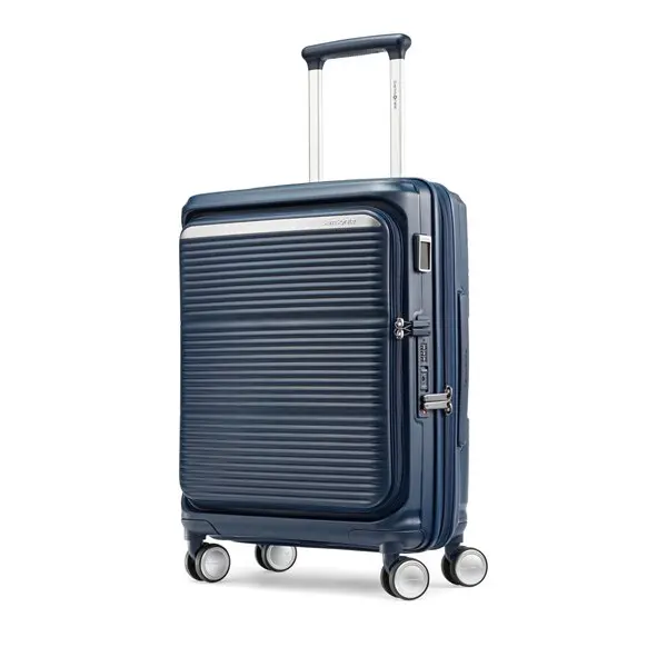 SAMSONITE Paralux Global Expandable Spinner Carry On Suitcase - Midnight Navy