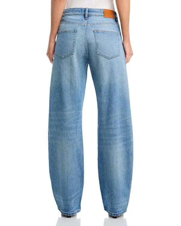 EB DENIM Alida High Rise Bowed Leg Jeans - Cleo