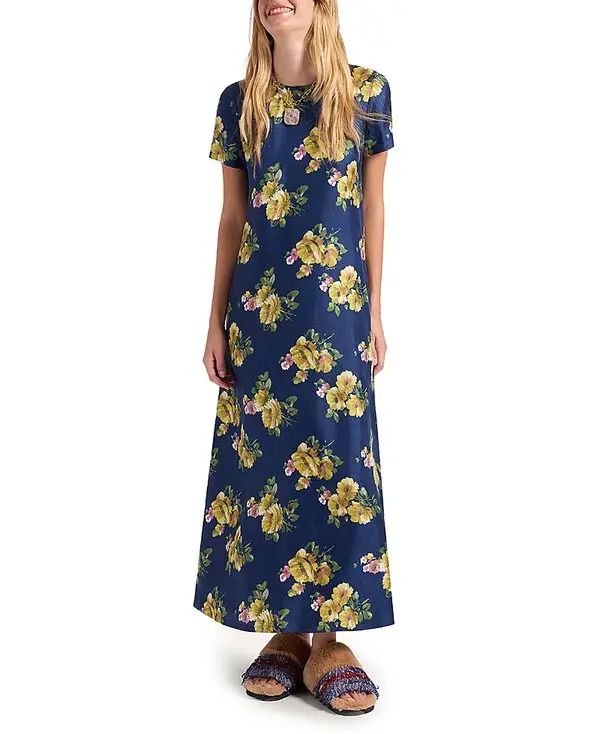 La DoubleJ Swing Dress - Riptide Midnight Blue