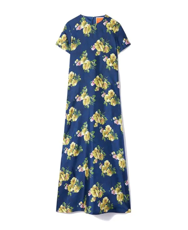 La DoubleJ Swing Dress - Riptide Midnight Blue