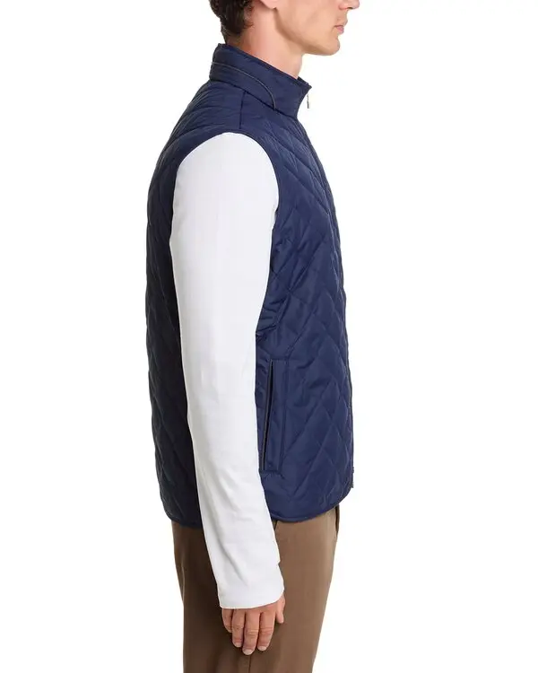 Peter Millar Essex Zip-up Vest - Navy