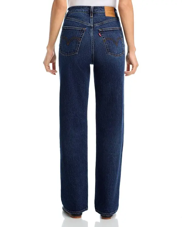LEVI'S High-rise Straight-leg Jeans - Apply Now