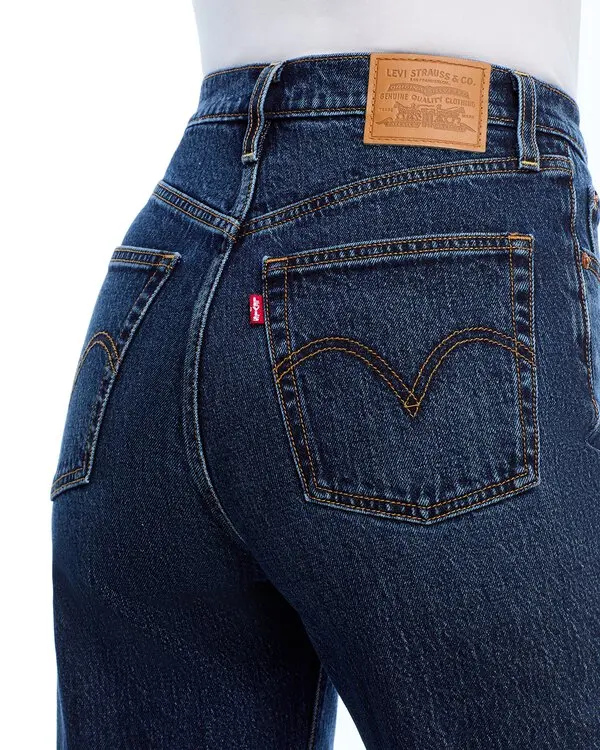 LEVI'S High-rise Straight-leg Jeans - Apply Now