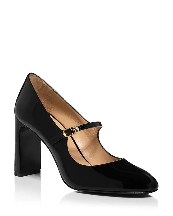 STUART WEITZMAN Babette 85 Mary Jane Pumps - Black