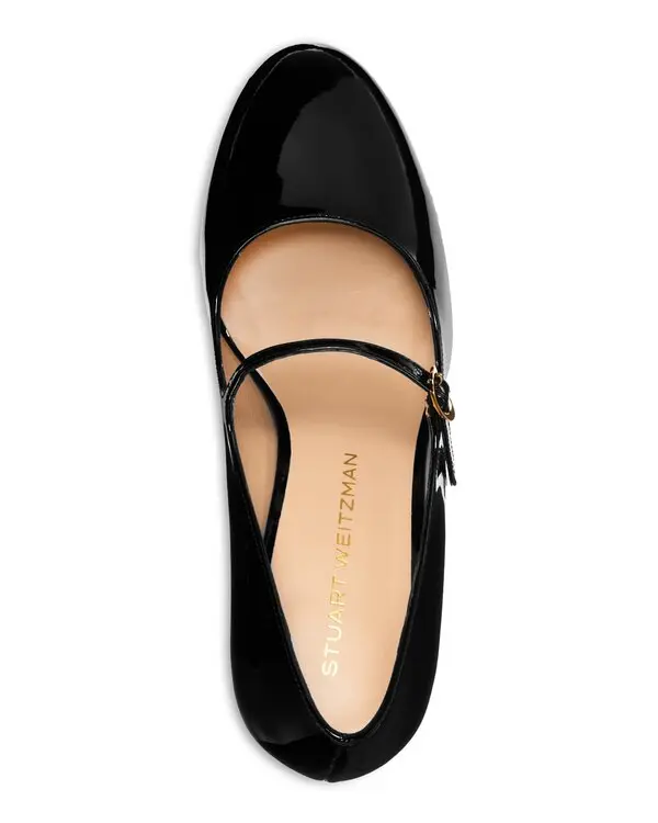 STUART WEITZMAN Babette 85 Mary Jane Pumps - Black