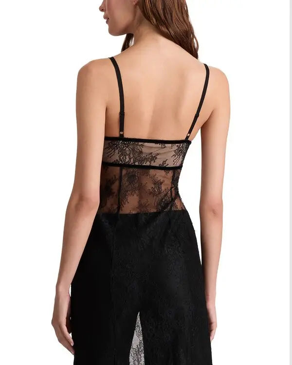 Alice + Olivia Melodie Lace Maxi Top