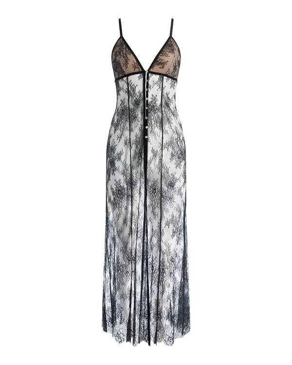 Alice + Olivia Melodie Lace Maxi Top
