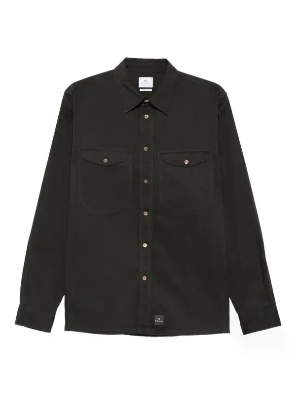Paul Smith Double-pocket Cotton-blend Shirt