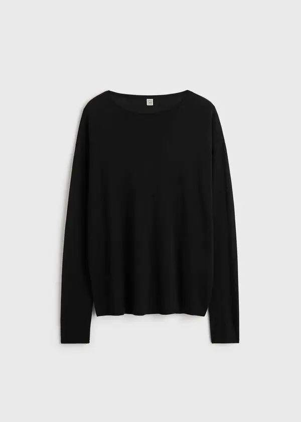 TOTEME Longline Merino-wool Blend Knit