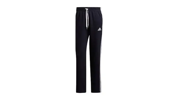Adidas Essentials Fleece Open Hem 3stripes Pant